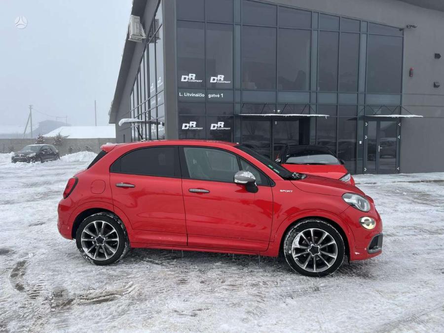 Sarkans Fiat 500-x 2021 Tauragė, ar dzinēja tilpumu 1.60 L un nobraukumu 119 tūkst. km par 11300 €, foto 2 vietnē AUTOMOTO.COM.LV
