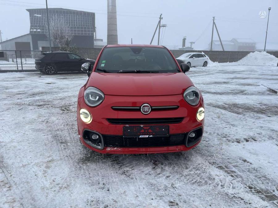 Sarkans Fiat 500-x 2021 Tauragė, ar dzinēja tilpumu 1.60 L un nobraukumu 119 tūkst. km par 11300 €, foto 3 vietnē AUTOMOTO.COM.LV