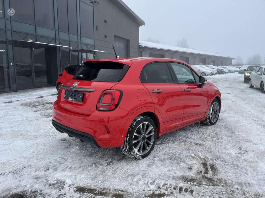 Sarkans Fiat 500-x 2021 Tauragė, ar dzinēja tilpumu 1.60 L un nobraukumu 119 tūkst. km par 11300 €, foto 6 vietnē AUTOMOTO.COM.LV