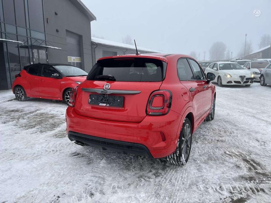 Sarkans Fiat 500-x 2021 Tauragė, ar dzinēja tilpumu 1.60 L un nobraukumu 119 tūkst. km par 11300 €, foto 7 vietnē AUTOMOTO.COM.LV
