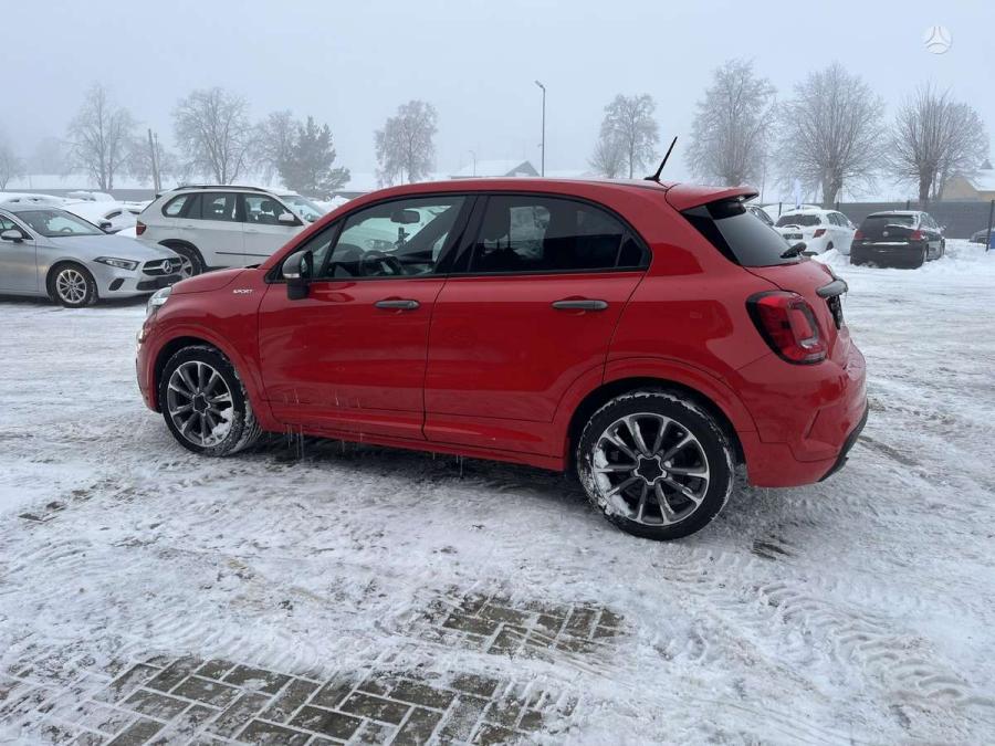 Sarkans Fiat 500-x 2021 Tauragė, ar dzinēja tilpumu 1.60 L un nobraukumu 119 tūkst. km par 11300 €, foto 10 vietnē AUTOMOTO.COM.LV
