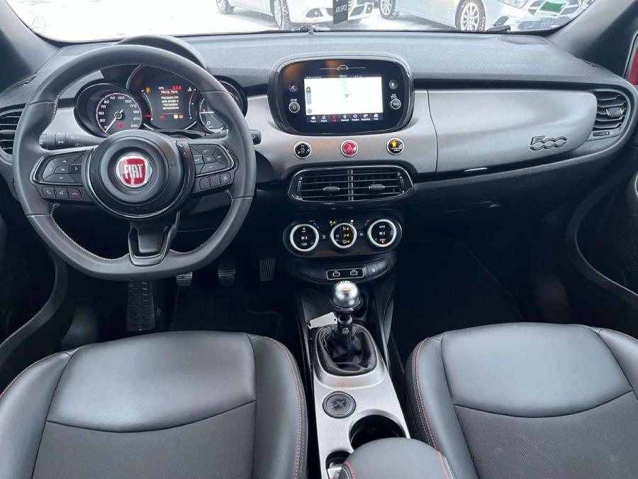 Sarkans Fiat 500-x 2021 Tauragė, ar dzinēja tilpumu 1.60 L un nobraukumu 119 tūkst. km par 11300 €, foto 16 vietnē AUTOMOTO.COM.LV