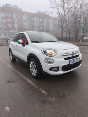 White Fiat 500-x 2015 in Klaipeda, with an engine capacity of 1.37 L and mileage of 150 thousand km for 7200 €, photo  on AUTOMOTO.COM.LV