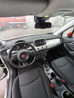 White Fiat 500-x 2015 in Klaipeda, with an engine capacity of 1.37 L and mileage of 150 thousand km for 7200 €, photo 15 on AUTOMOTO.COM.LV