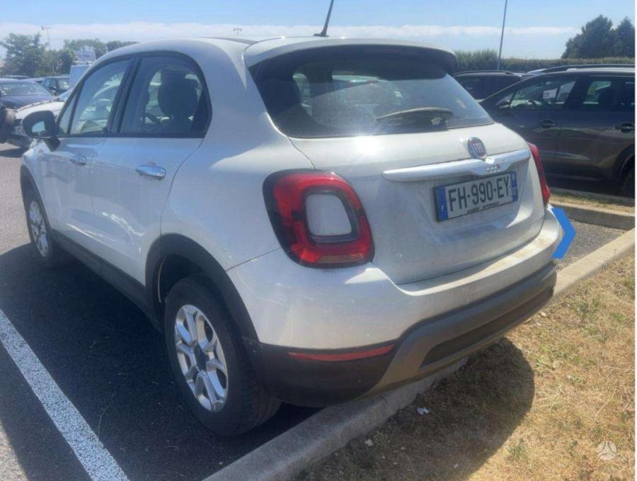 Balts Fiat 500-x 2019 Viļņa, ar dzinēja tilpumu 1.33 L un nobraukumu 80 tūkst. km par 8900 €, foto 3 vietnē AUTOMOTO.COM.LV