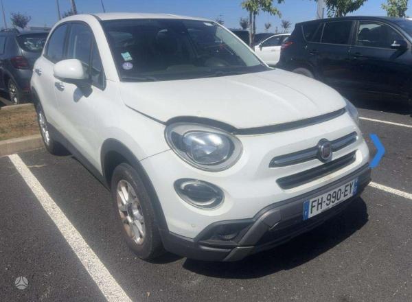 Balts Fiat 500-x 2019 Viļņa, ar dzinēja tilpumu 1.33 L un nobraukumu 80 tūkst. km par 8900 €, foto 3 vietnē AUTOMOTO.COM.LV