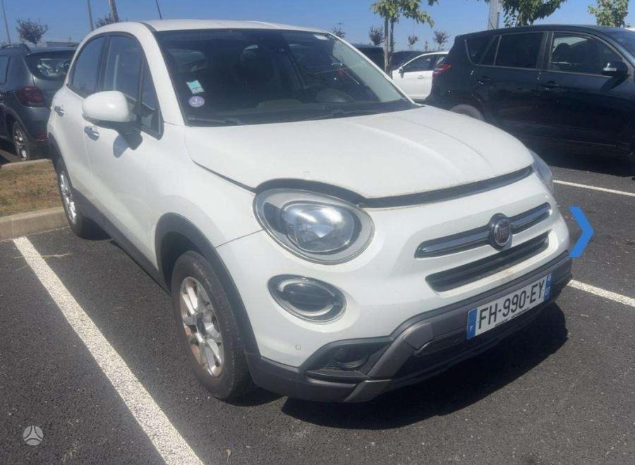 Balts Fiat 500-x 2019 Viļņa, ar dzinēja tilpumu 1.33 L un nobraukumu 80 tūkst. km par 8900 €, foto 4 vietnē AUTOMOTO.COM.LV