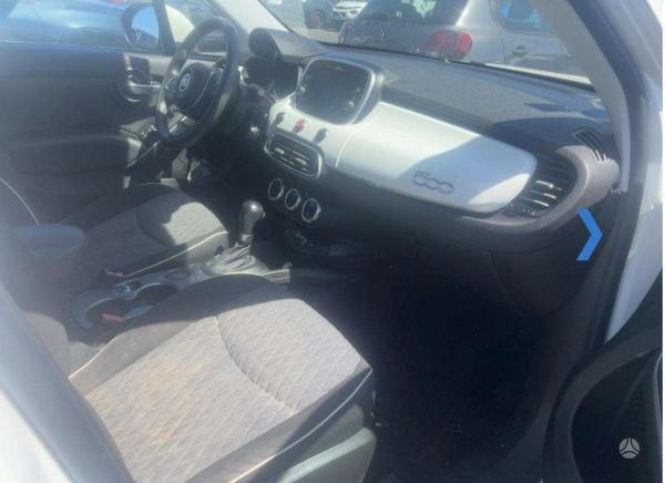 Balts Fiat 500-x 2019 Viļņa, ar dzinēja tilpumu 1.33 L un nobraukumu 80 tūkst. km par 8900 €, foto 5 vietnē AUTOMOTO.COM.LV