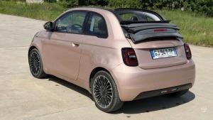 Yellow Fiat 500 2022 in Jonava, with an engine capacity of 0.00 L and mileage of 30 thousand km for 10400 €, photo 10 on AUTOMOTO.COM.LV