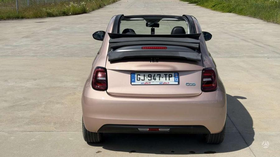 Dzeltens Fiat 500 2022 Jonava, ar dzinēja tilpumu 0.00 L un nobraukumu 30 tūkst. km par 10200 €, foto 1 vietnē AUTOMOTO.COM.LV