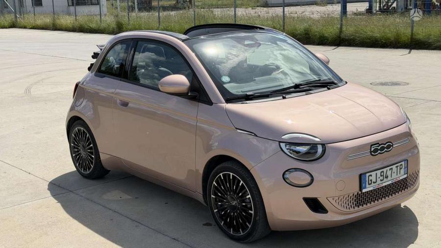 Dzeltens Fiat 500 2022 Jonava, ar dzinēja tilpumu 0.00 L un nobraukumu 30 tūkst. km par 10200 €, foto 6 vietnē AUTOMOTO.COM.LV