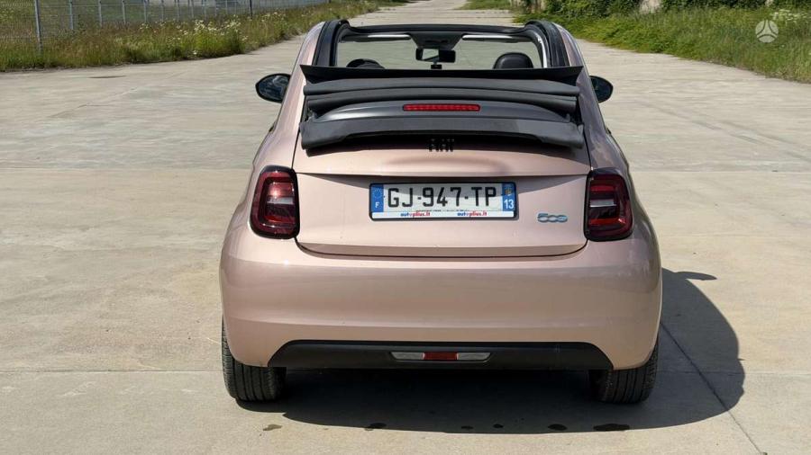 Dzeltens Fiat 500 2022 Jonava, ar dzinēja tilpumu 0.00 L un nobraukumu 30 tūkst. km par 10200 €, foto 11 vietnē AUTOMOTO.COM.LV