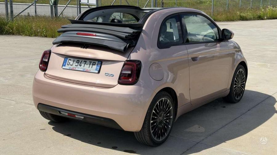 Dzeltens Fiat 500 2022 Jonava, ar dzinēja tilpumu 0.00 L un nobraukumu 30 tūkst. km par 10200 €, foto 12 vietnē AUTOMOTO.COM.LV