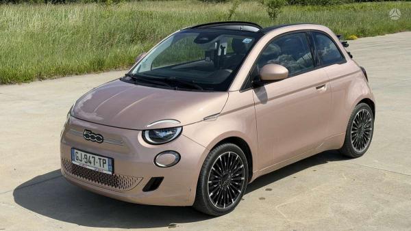 Yellow Fiat 500 2022 in Jonava, with an engine capacity of 0.00 L and mileage of 29 thousand km for 9999 €, photo 6 on AUTOMOTO.COM.LV