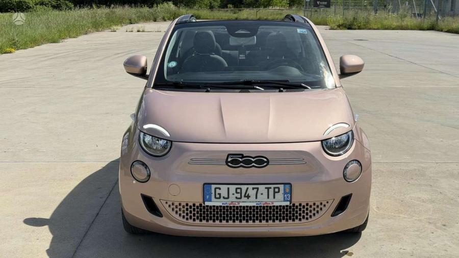 Yellow Fiat 500 2022 in Jonava, with an engine capacity of 0.00 L and mileage of 29 thousand km for 9999 €, photo 16 on AUTOMOTO.COM.LV