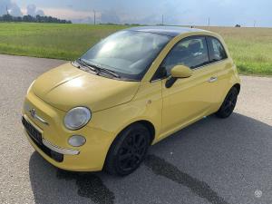 Dzeltens Fiat 500 2010 Utena, ar dzinēja tilpumu 1.25 L un nobraukumu 200 tūkst. km par 2250 €, foto 11 vietnē AUTOMOTO.COM.LV