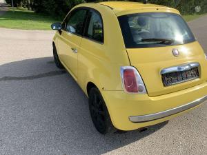 Dzeltens Fiat 500 2010 Utena, ar dzinēja tilpumu 1.25 L un nobraukumu 200 tūkst. km par 2250 €, foto 12 vietnē AUTOMOTO.COM.LV