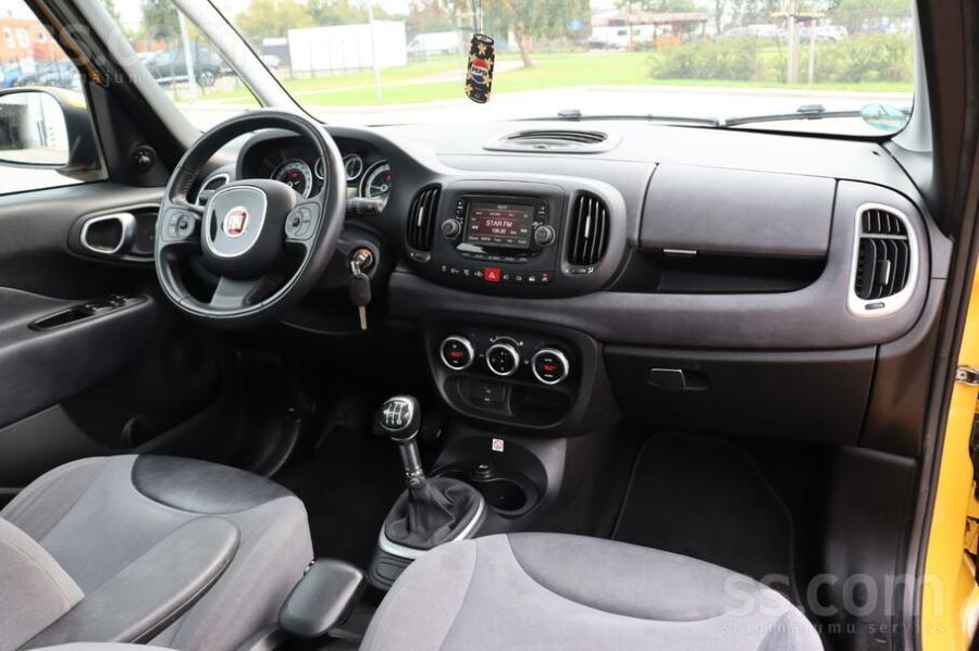 Yellow Fiat 500 2012 in Riga, with an engine capacity of 1.30 L and mileage of 199 thousand km for 5990 €, photo 10 on AUTOMOTO.COM.LV