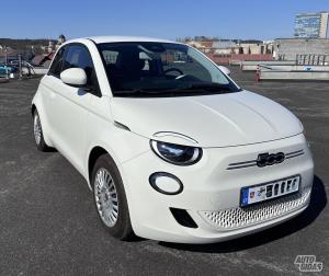 Fiat 500e 2022 Viļņa, ar dzinēja tilpumu 0.00 L un nobraukumu 32 tūkst. km par 14200 €, foto  vietnē AUTOMOTO.COM.LV