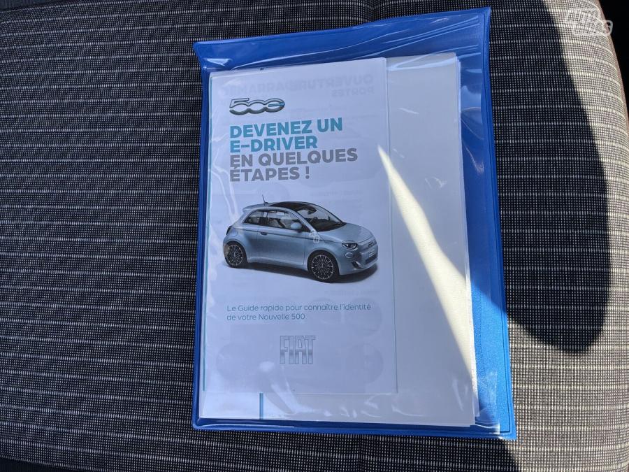 Fiat 500e 2022 in Vilnius, with an engine capacity of 0.00 L and mileage of 32 thousand km for 14200 €, photo 25 on AUTOMOTO.COM.LV