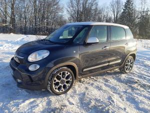Melns Fiat 500L 2015 Kauņa, ar dzinēja tilpumu 1.60 L un nobraukumu 201 tūkst. km par 4850 €, foto  vietnē AUTOMOTO.COM.LV