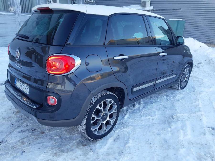 Melns Fiat 500L 2015 Kauņa, ar dzinēja tilpumu 1.60 L un nobraukumu 201 tūkst. km par 4850 €, foto 8 vietnē AUTOMOTO.COM.LV
