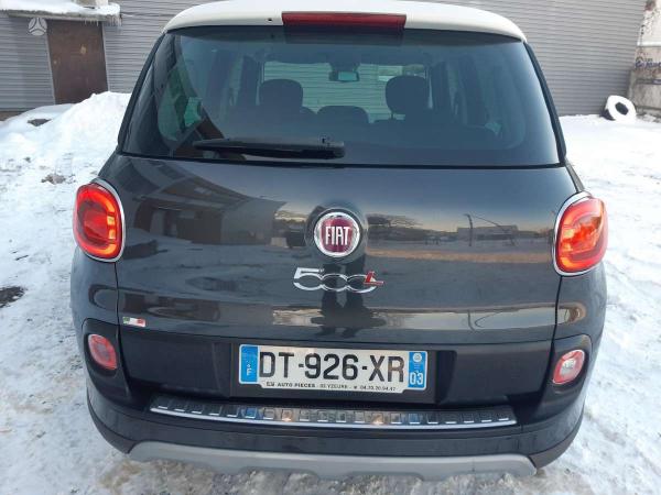 Melns Fiat 500L 2015 Kauņa, ar dzinēja tilpumu 1.60 L un nobraukumu 201 tūkst. km par 4850 €, foto 9 vietnē AUTOMOTO.COM.LV