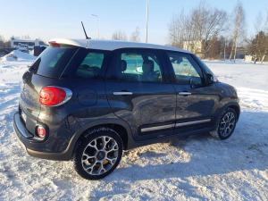 Melns Fiat 500L 2015 Kauņa, ar dzinēja tilpumu 1.60 L un nobraukumu 201 tūkst. km par 4850 €, foto 15 vietnē AUTOMOTO.COM.LV