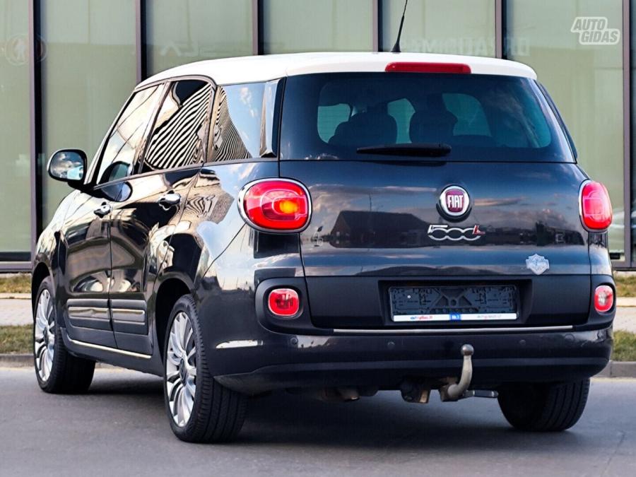 Black Fiat 500L 2014 in Siauliai, with an engine capacity of 1.60 L and mileage of 189 thousand km for 4600 €, photo 6 on AUTOMOTO.COM.LV