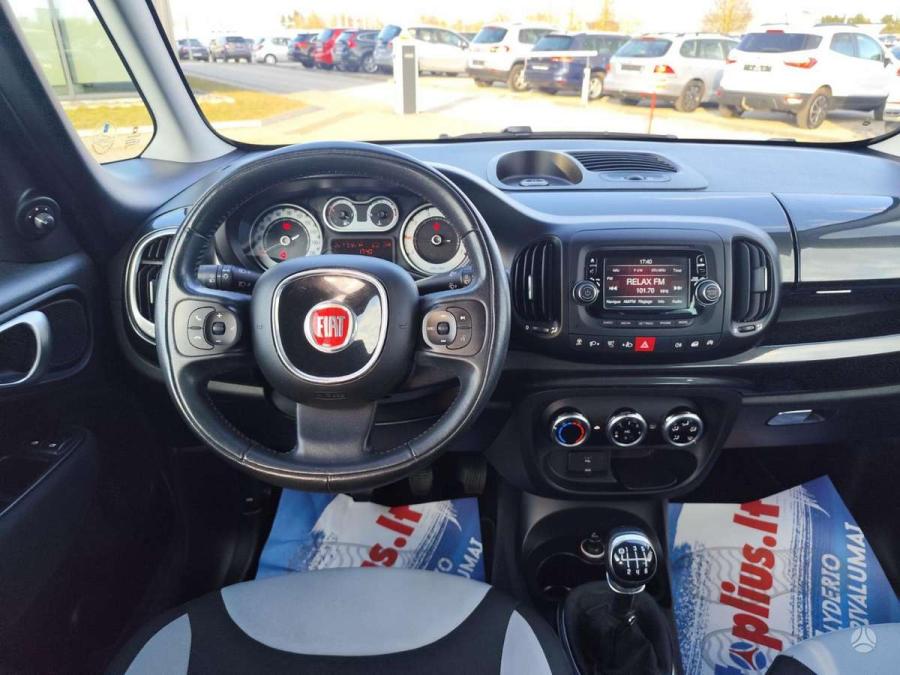 Melns Fiat 500L 2014 Šauļi, ar dzinēja tilpumu 1.60 L un nobraukumu 189 tūkst. km par 4500 €, foto 15 vietnē AUTOMOTO.COM.LV