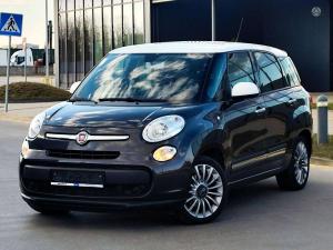 Black Fiat 500L 2014 in Siauliai, with an engine capacity of 1.60 L and mileage of 189 thousand km for 3990 €, photo 7 on AUTOMOTO.COM.LV