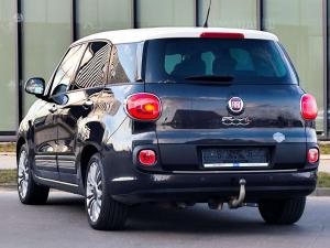 Black Fiat 500L 2014 in Siauliai, with an engine capacity of 1.60 L and mileage of 189 thousand km for 3990 €, photo 10 on AUTOMOTO.COM.LV