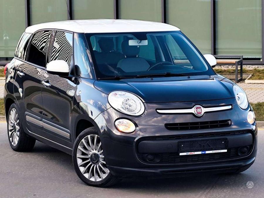 Black Fiat 500L 2014 in Siauliai, with an engine capacity of 1.60 L and mileage of 189 thousand km for 3990 €, photo 20 on AUTOMOTO.COM.LV