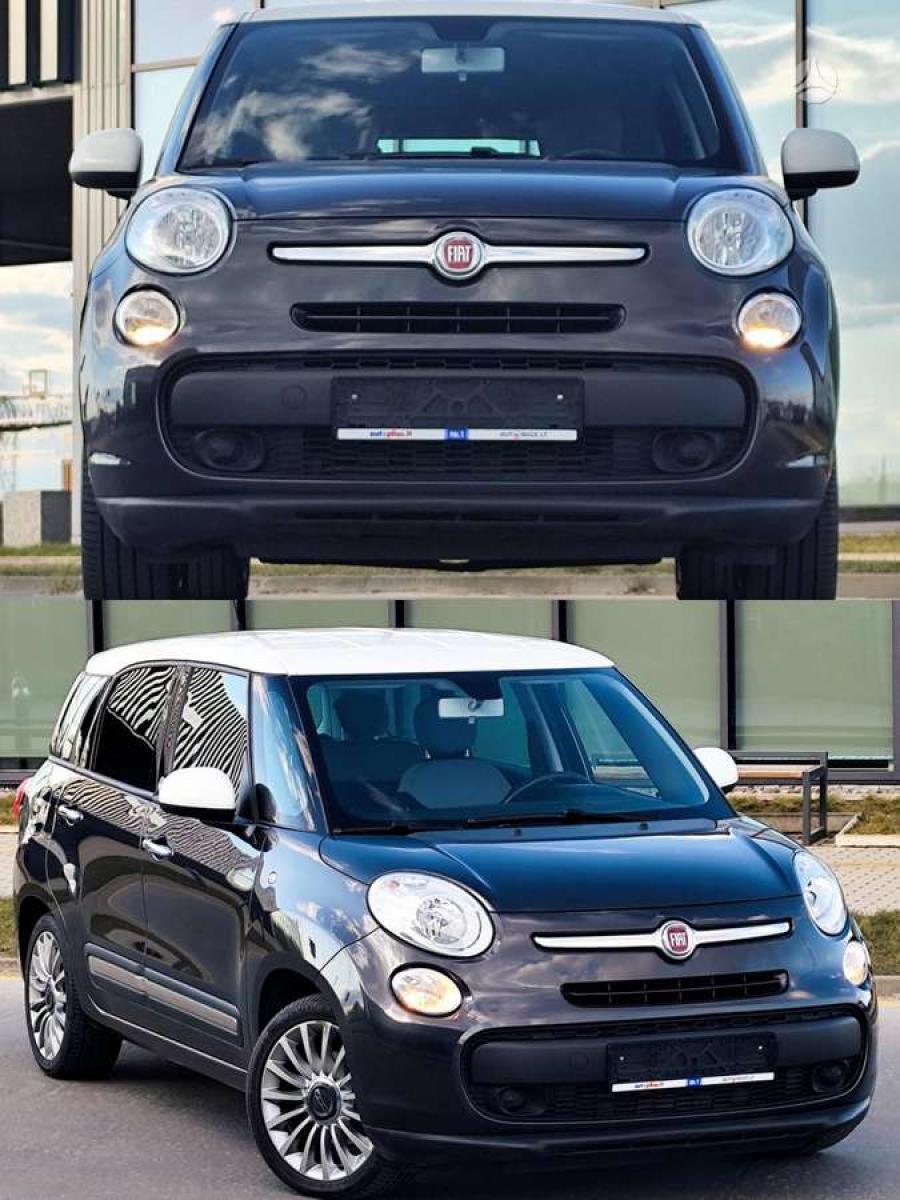 Black Fiat 500L 2014 in Siauliai, with an engine capacity of 1.60 L and mileage of 189 thousand km for 3990 €, photo 40 on AUTOMOTO.COM.LV