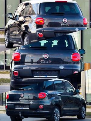 Black Fiat 500L 2014 in Siauliai, with an engine capacity of 1.60 L and mileage of 189 thousand km for 3990 €, photo 43 on AUTOMOTO.COM.LV