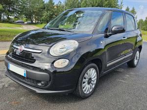 Melns Fiat 500L 2016 Tauragė, ar dzinēja tilpumu 0.90 L un nobraukumu 120 tūkst. km par 4000 €, foto  vietnē AUTOMOTO.COM.LV
