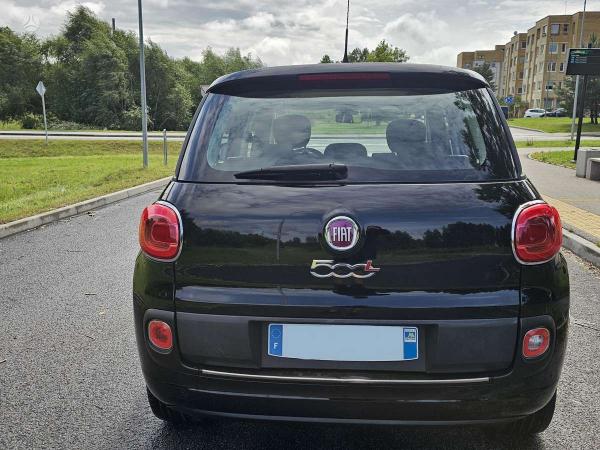 Melns Fiat 500L 2016 Tauragė, ar dzinēja tilpumu 0.90 L un nobraukumu 120 tūkst. km par 4000 €, foto 6 vietnē AUTOMOTO.COM.LV