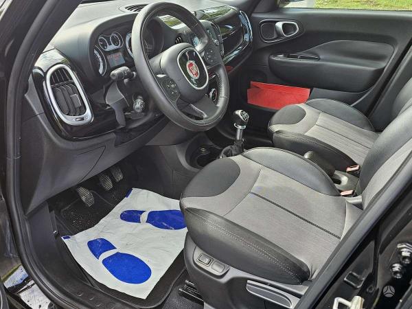 Melns Fiat 500L 2016 Tauragė, ar dzinēja tilpumu 0.90 L un nobraukumu 120 tūkst. km par 4000 €, foto 8 vietnē AUTOMOTO.COM.LV