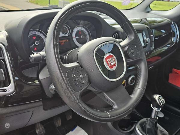 Melns Fiat 500L 2016 Tauragė, ar dzinēja tilpumu 0.90 L un nobraukumu 120 tūkst. km par 4000 €, foto 10 vietnē AUTOMOTO.COM.LV