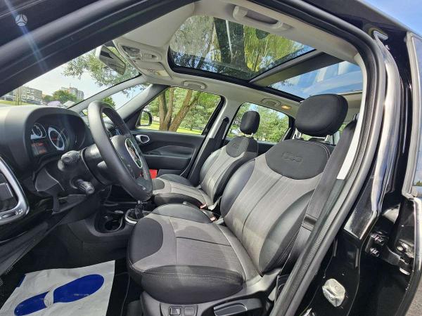 Melns Fiat 500L 2016 Tauragė, ar dzinēja tilpumu 0.90 L un nobraukumu 120 tūkst. km par 4000 €, foto 11 vietnē AUTOMOTO.COM.LV