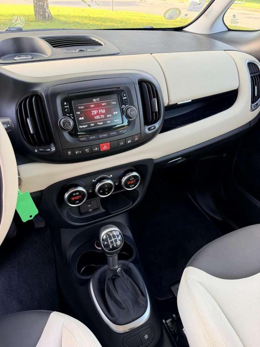 Brūns Fiat 500L 2013 Tauragė, ar dzinēja tilpumu 1.25 L un nobraukumu 190 tūkst. km par 3699 €, foto 17 vietnē AUTOMOTO.COM.LV