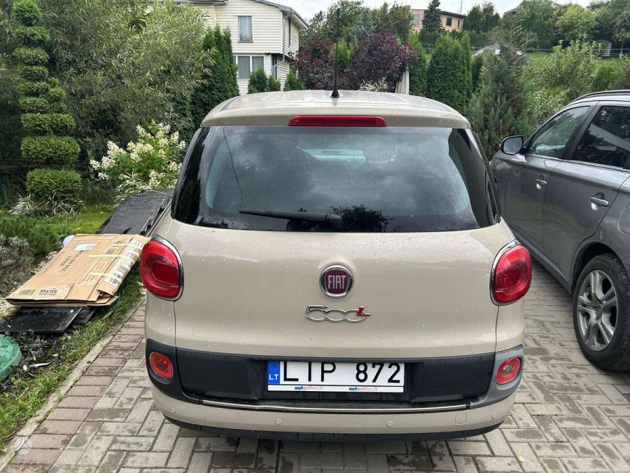 Коричневый Фиат 500L 2014 в Каунас, объемом двигателя 0.90 л и пробегом 200 тыс. км за 3600 €, фото 6 на AUTOMOTO.COM.LV