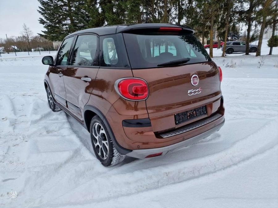 Brūns Fiat 500L 2019 Panevēža, ar dzinēja tilpumu 1.60 L un nobraukumu 203 tūkst. km par 6850 €, foto 7 vietnē AUTOMOTO.COM.LV