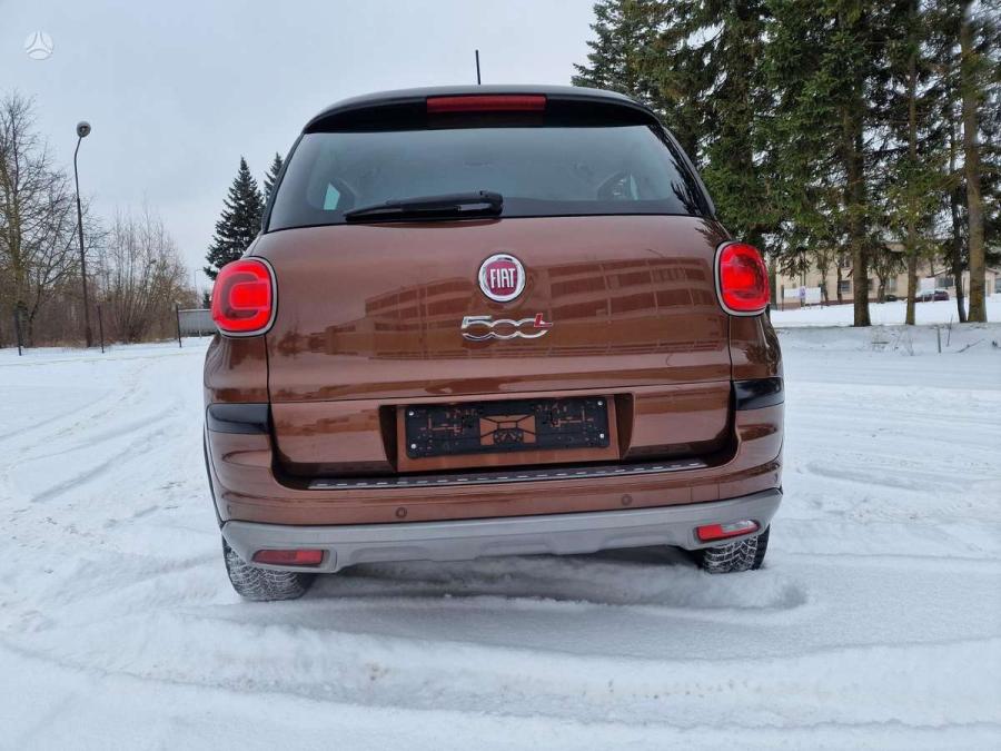 Brūns Fiat 500L 2019 Panevēža, ar dzinēja tilpumu 1.60 L un nobraukumu 203 tūkst. km par 6850 €, foto 13 vietnē AUTOMOTO.COM.LV