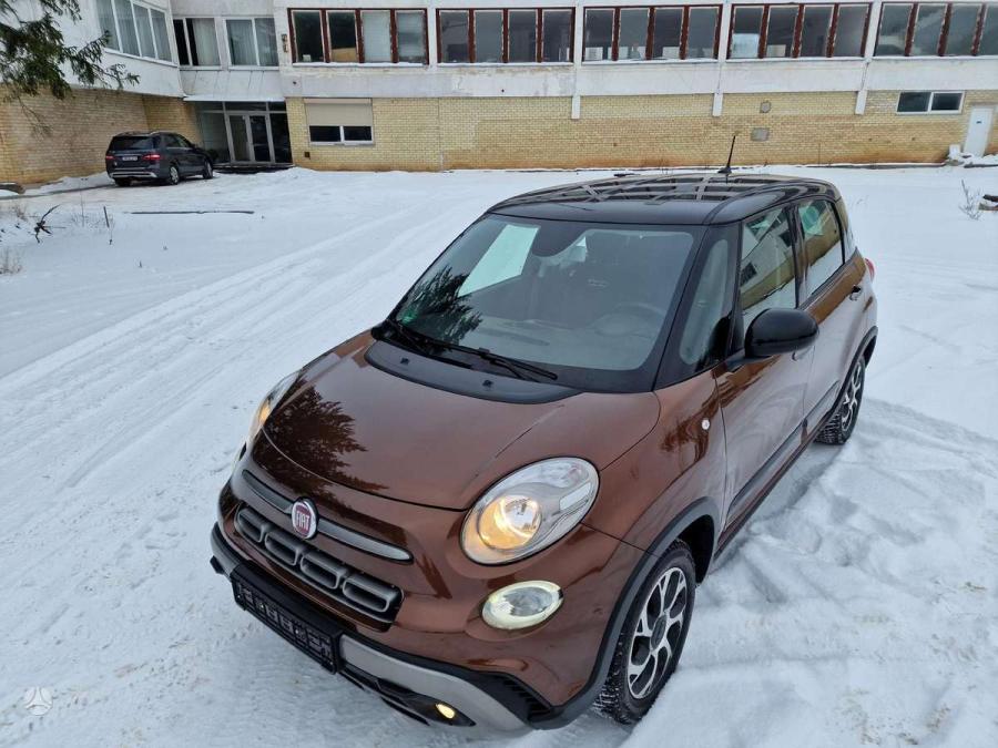 Brūns Fiat 500L 2019 Panevēža, ar dzinēja tilpumu 1.60 L un nobraukumu 203 tūkst. km par 6850 €, foto 15 vietnē AUTOMOTO.COM.LV