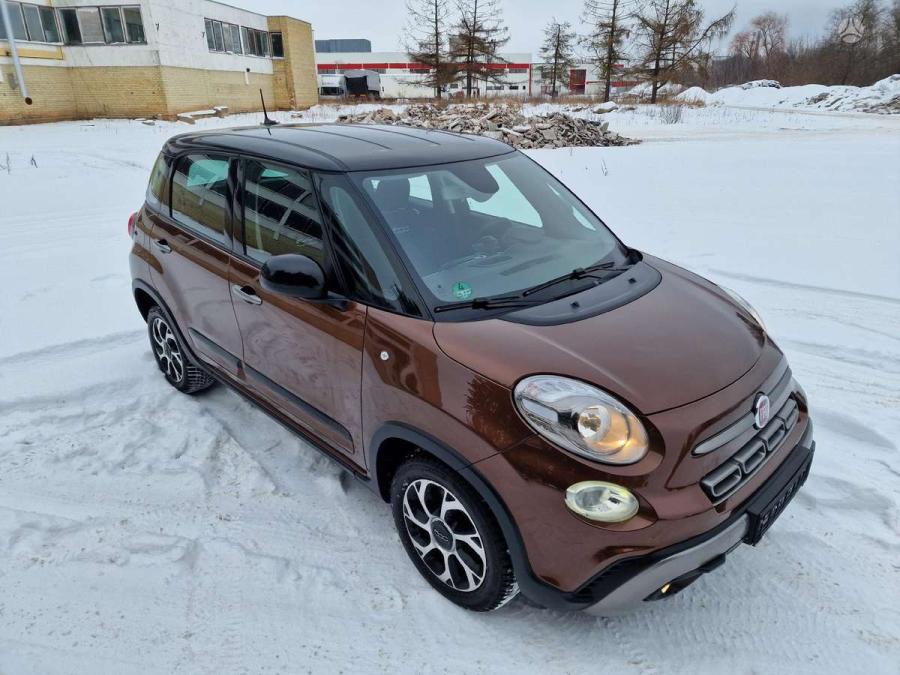 Brūns Fiat 500L 2019 Panevēža, ar dzinēja tilpumu 1.60 L un nobraukumu 203 tūkst. km par 6850 €, foto 16 vietnē AUTOMOTO.COM.LV