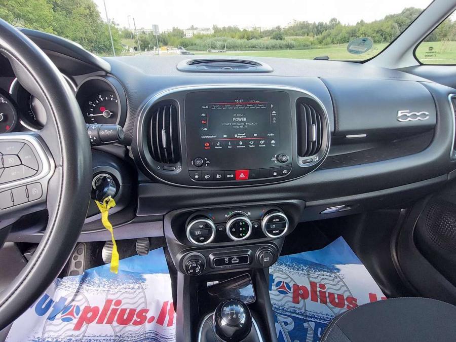 Green Fiat 500L 2018 in Vilnius, with an engine capacity of 1.60 L and mileage of 207 thousand km for 5450 €, photo 18 on AUTOMOTO.COM.LV