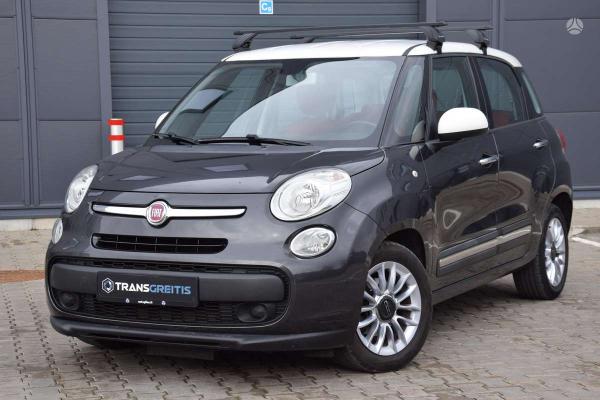 Grey Fiat 500L 2015 in Vilnius, with an engine capacity of 1.25 L and mileage of 112 thousand km for 5500 €, photo 2 on AUTOMOTO.COM.LV