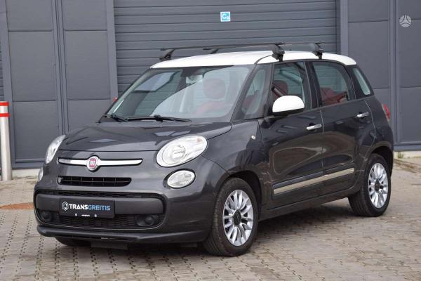 Grey Fiat 500L 2015 in Vilnius, with an engine capacity of 1.25 L and mileage of 112 thousand km for 5500 €, photo 5 on AUTOMOTO.COM.LV
