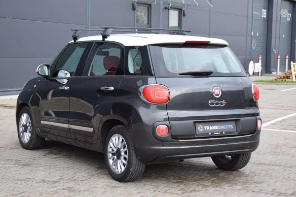 Grey Fiat 500L 2015 in Vilnius, with an engine capacity of 1.25 L and mileage of 112 thousand km for 5500 €, photo 8 on AUTOMOTO.COM.LV